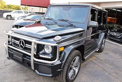 G63 AMG Bumper + Brush Guard G550 G55 Facelift G500 G550 G55 Upgrade ...