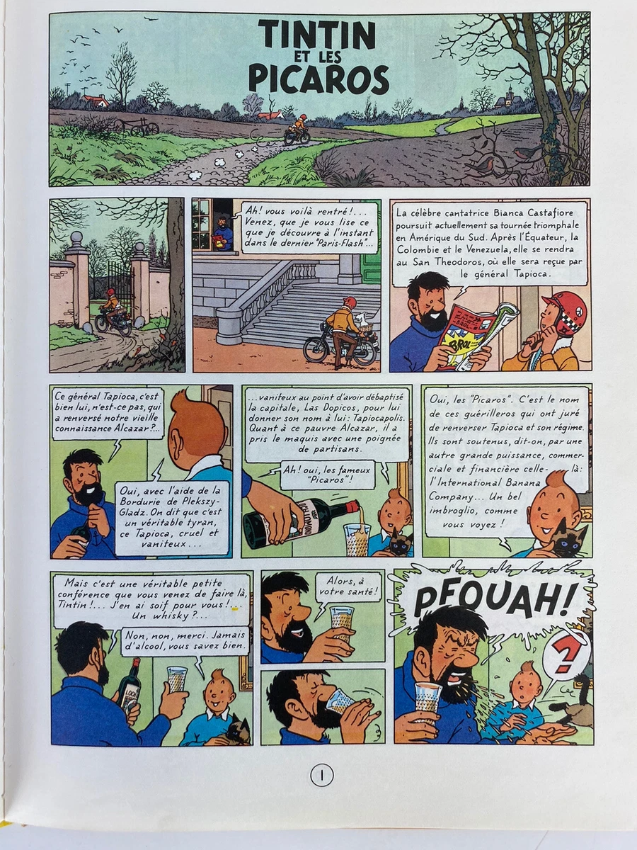 Tintin Comics French