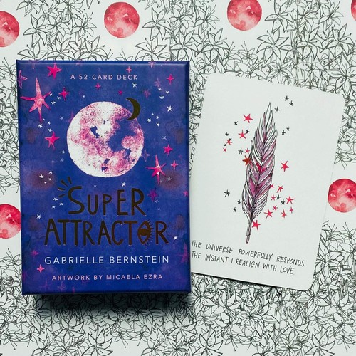 SUPER ATTRACTOR CARD DECK G. BERNSTEIN M. EZRA AFFIRMATIONS ORACLE HAY ...