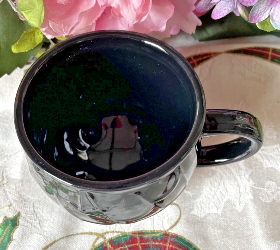 Threshold 2021 Black Cauldron Shaped Mug w Spider Halloween | eBay