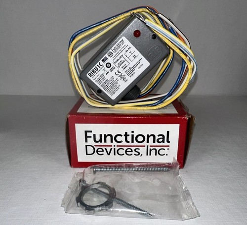 New RIB FUNCTIONAL DEVICES 10 AMP ENCLOSED RELAY 10-30 VAC/DC 120 VAC ...