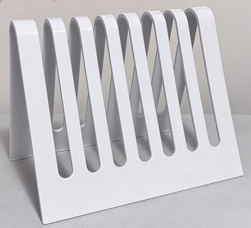 Vtg 1960s Mid-Century MODern Magazine-File-Record Holder Rack by ...