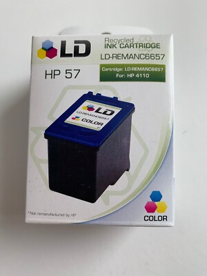 LD recycled ink cartridge LD-REMANC6657 For The HP57 Color Ink | eBay
