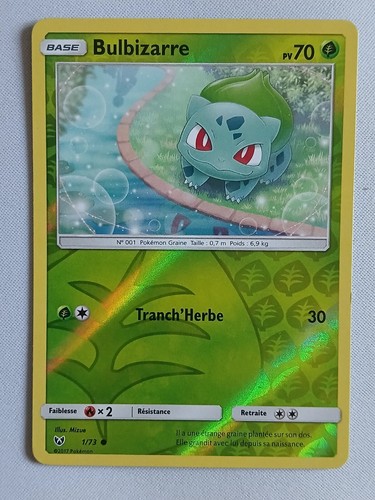Carte pokemon FRANCAIS REVERSE Bulbizarre (SLG 1) Légendes [NM] 25.05 ...