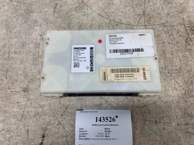 Paccar Cab Control Module ECM Q21-1128-102 | eBay