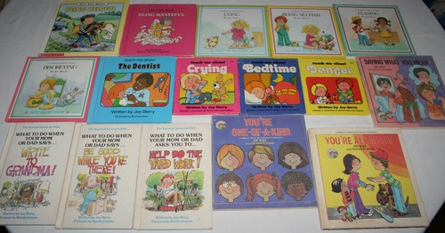 16 Joy Berry book lot Joy Wilt survival kids Teach Me About Help Me Be ...