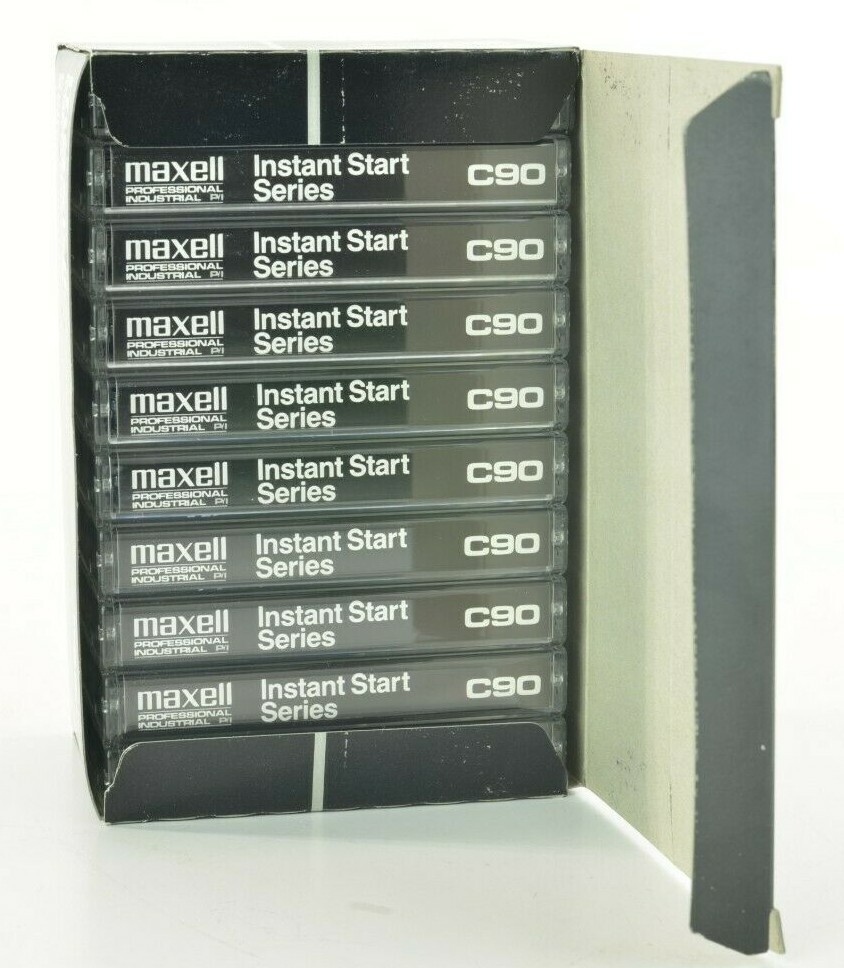 Maxell C90 Communicator Series Blank Cassette Tapes - 10 Pack | eBay