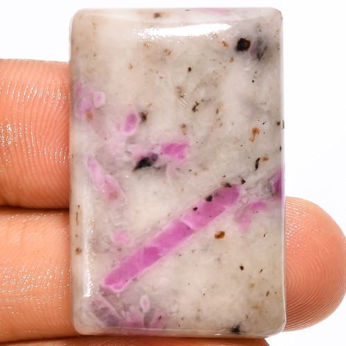 Ruby Tourmaline Radiant Shape Cabochon Gemstone 58.5 Ct. 33X21X7 mm EE ...