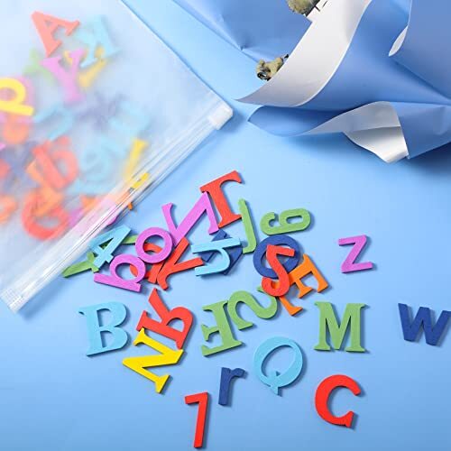 248 Pcs 1 Inch Wood Alphabet Letters with Storage Trays for Crafts ...