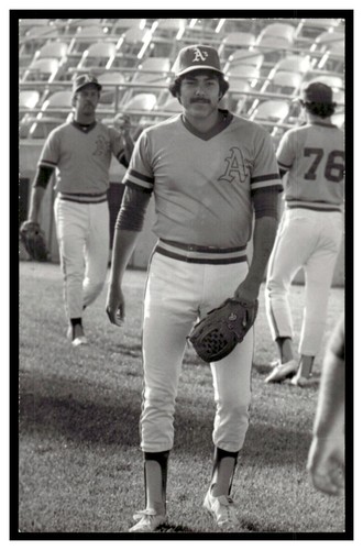 Rick Rodriguez (1982) Oakland Athletics Vintage Baseball Postcard RD14 ...