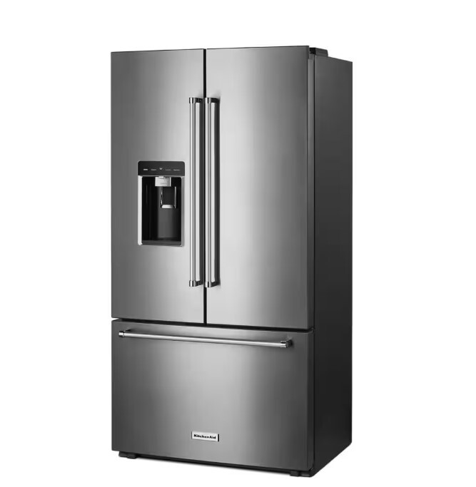 NEW KitchenAid 23.8 cu. ft. Counter Depth French Door Refrigerator ...