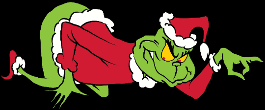 SNEAKY GRINCH CHRISTMAS Yard Art Decoration (come with 3 ground stakes ...