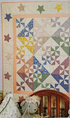 "Yesterday's Pinwheels" Quilt Pattern from 1998 Magazine Intermed ...