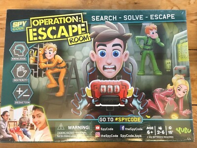 Yulu Operation Escape Board Game Spy Code Operation Escape Room Sealed ...