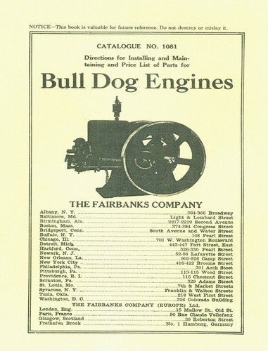 Bull Dog Engine Manual (please read description) | eBay
