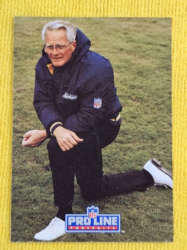 1991 Pro Line Portraits 🏈 FOOTBALL #29 Dan Henning San Diego Chargers ...