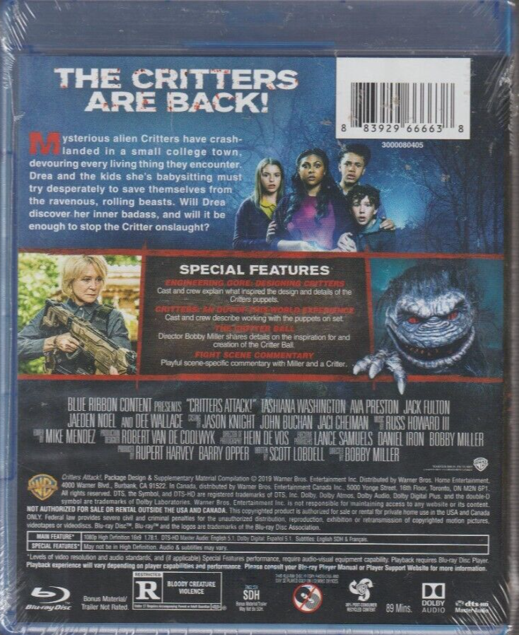 Critters Attack! (Blu-ray, 2019) for sale online | eBay