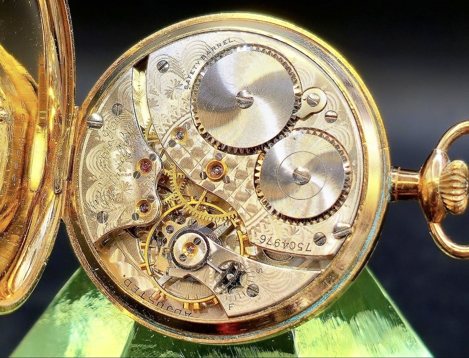Vintage SIMONS BRO. & CO. 1890's Pocket Watch W/ Superbly Decorated ...