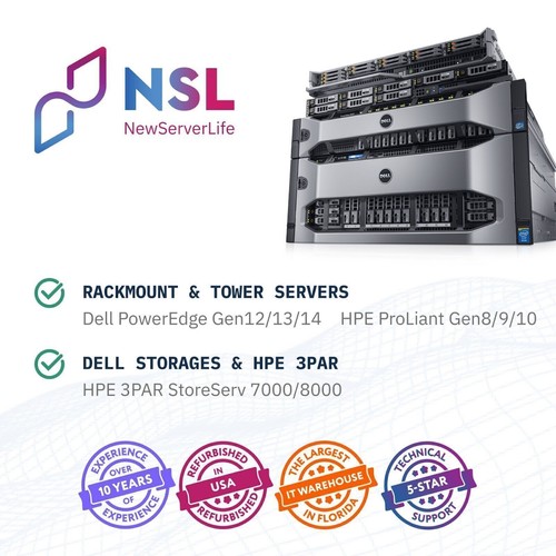 HP DL380 G10 8SFF 2x6140 32GB P408i-a 4xRJ45 4HDD 1.2TB SAS 6G with ...