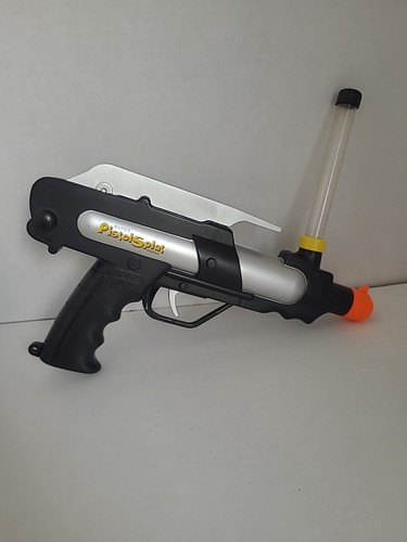 Super Pistol Splat PS800 Paintball Gun Toy Tech Group Black & Gray | eBay