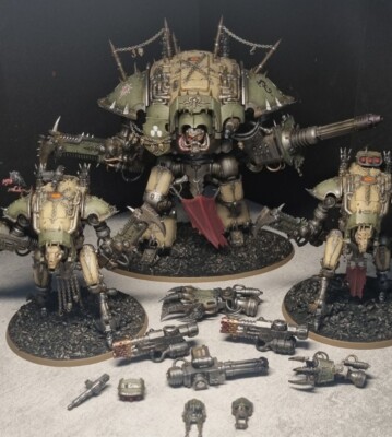 Chaos Knight And 2x Wardogs Army Comission Painted made to order ...