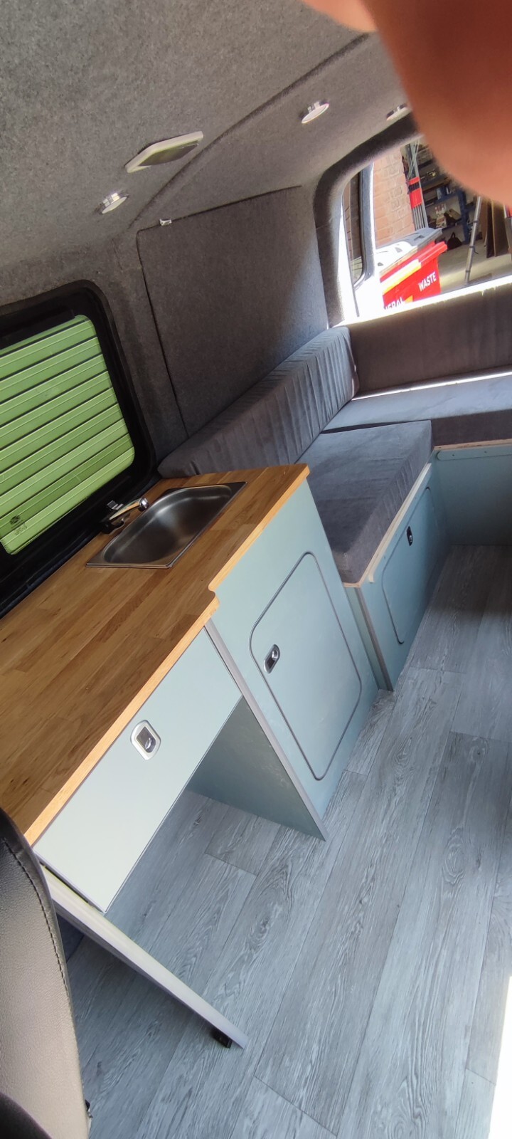 T4/T5/T6/Vito/Vivaro / Transit Custom SWB Campervan U Shaped Furniture ...