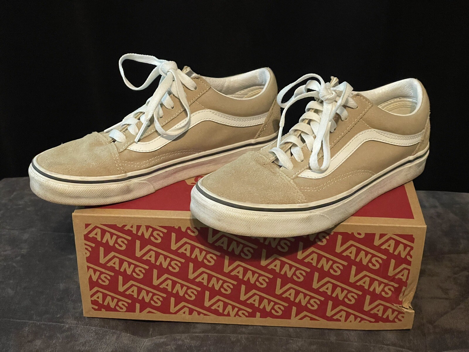 Vans Old Skool Color Theory French Oak Skate Shoes 6M… - Gem