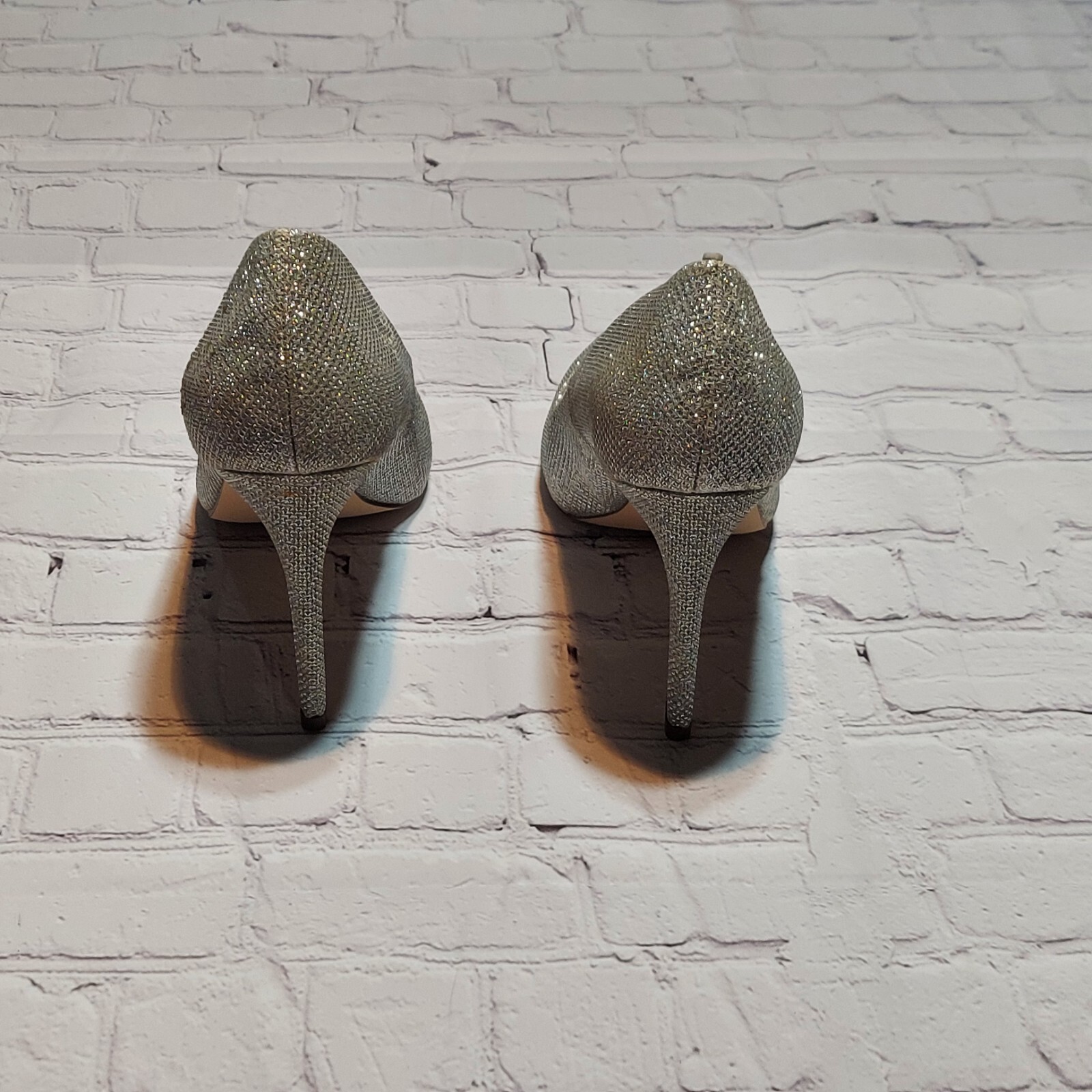 CALL IT SPRING Womens Silver Agrirewiel Pointed Toe Stiletto Slip On ...