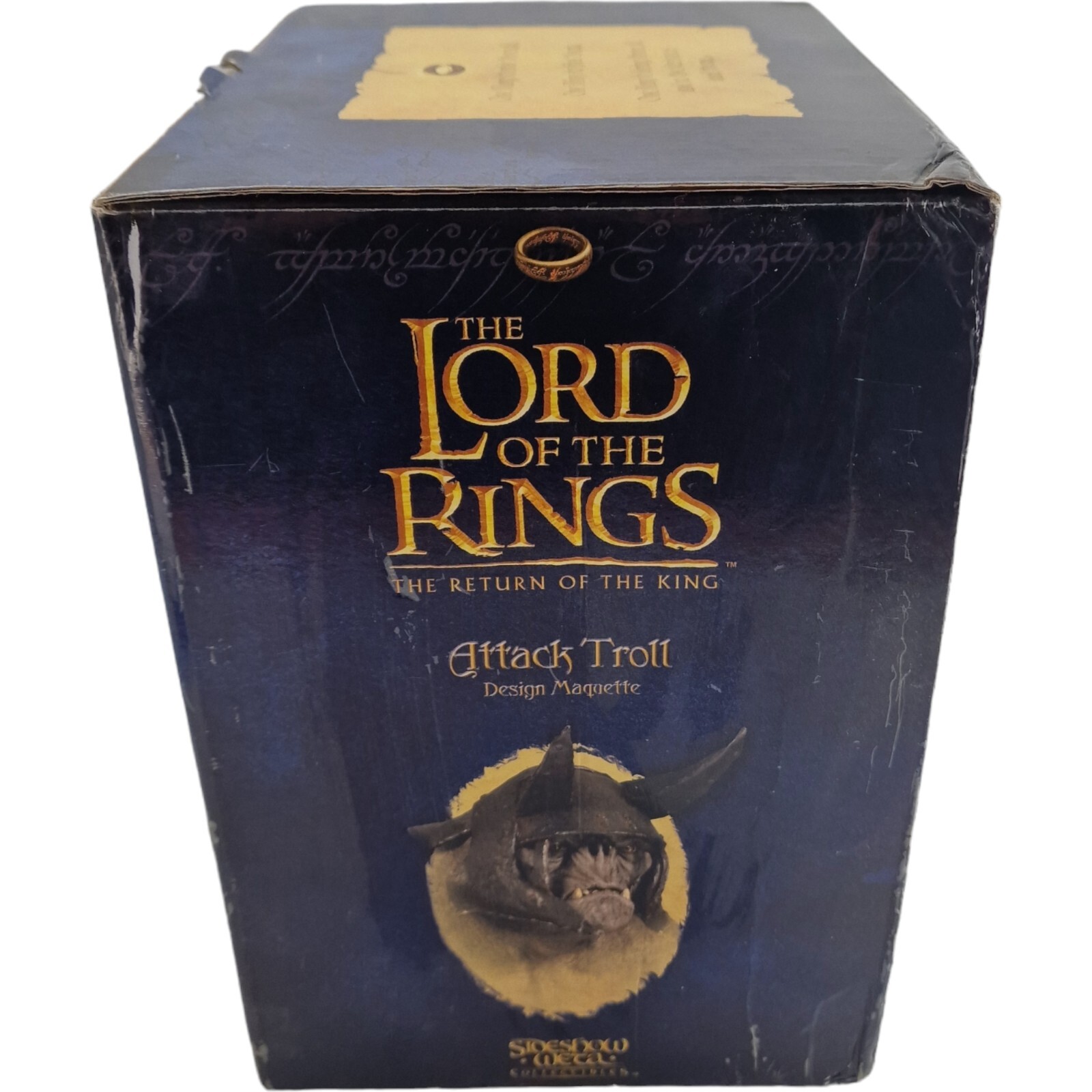 Lord of the Rings Attack Troll Resin Bust 20 cm Sideshow Weta 3000 Ex ...