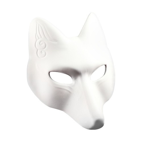 Cat Face Mask Blank Mask Cosplay Mask Masquerade Parties Costume ...