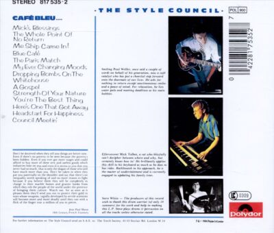 THE STYLE COUNCIL - CAF‚ BLEU [REMASTER] NEW CD 731455791525 | eBay