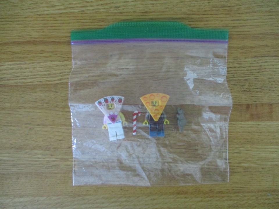 LEGO BAM/Build A Minifigure Strawberry Shortcake & Cheese Costume | eBay