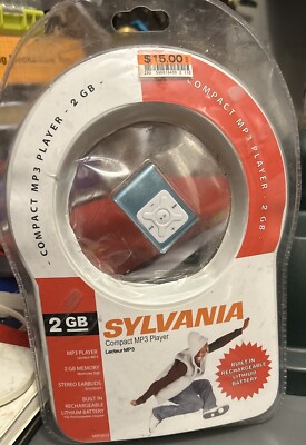 Sylvania SMP 2012 2GB MP3 Player Blue Not Tested | eBay