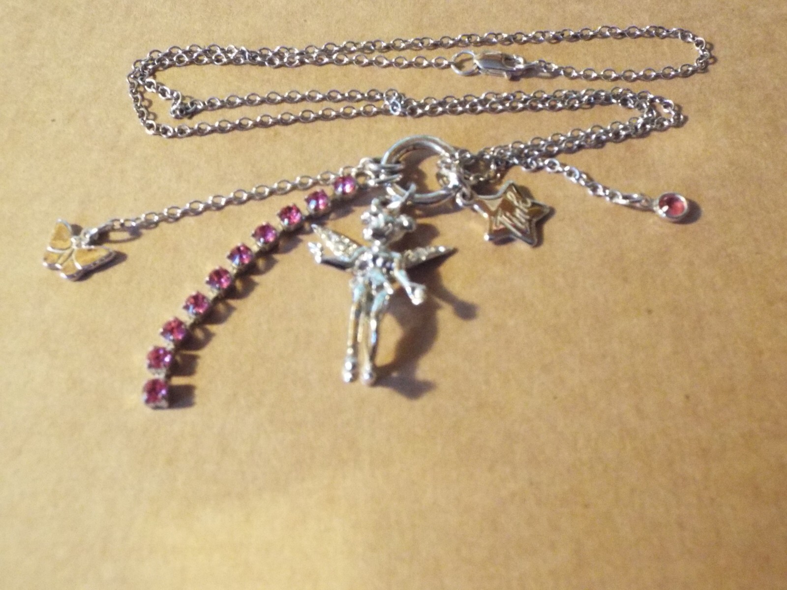 Bradford Exchange Disney Tinker Bell Believe Pendant.… - Gem