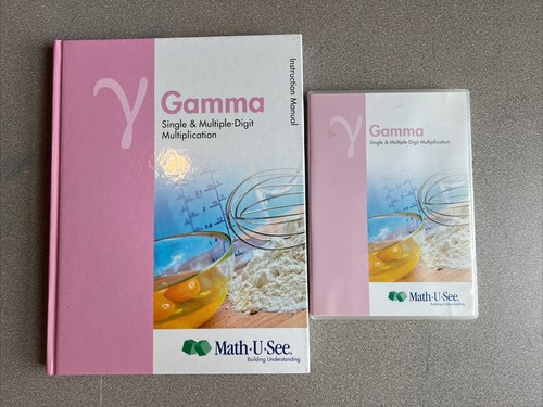 Math U See Gamma Instruction Manual And DVD 9781608260812| eBay