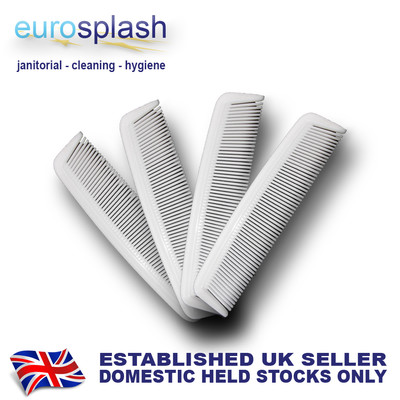 Small White Plastic Combs for all hair types with 100 Packs | eBay UK