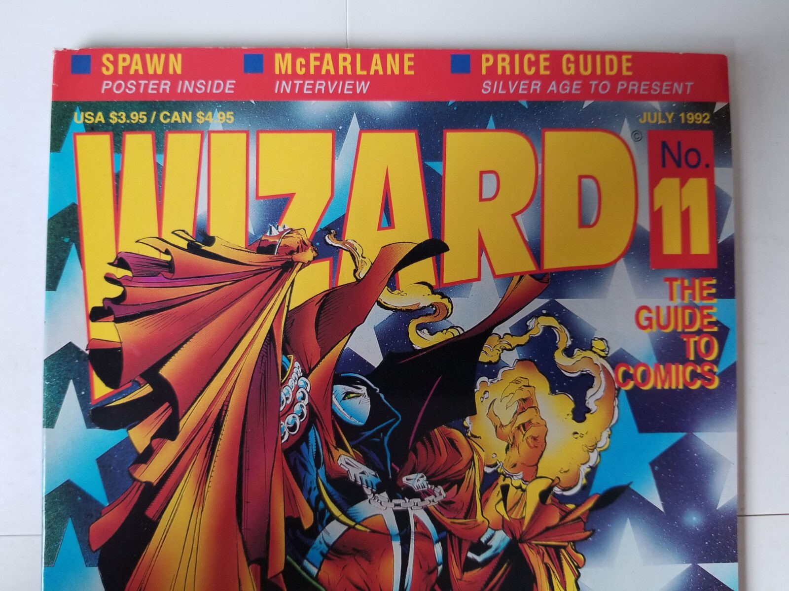 Wizard magazine #11 VF/NM (1992, Wizard) Spawn / Spiderman, no poster/card | eBay