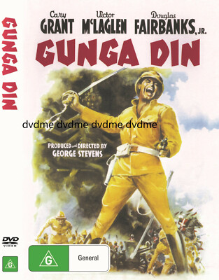 Gunga Din DVD Cary Grant Brand New and Sealed Plays Worldwide | eBay ...