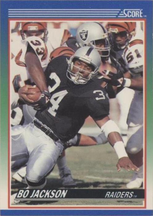 1990 Score Bo Jackson #10 for sale | eBay