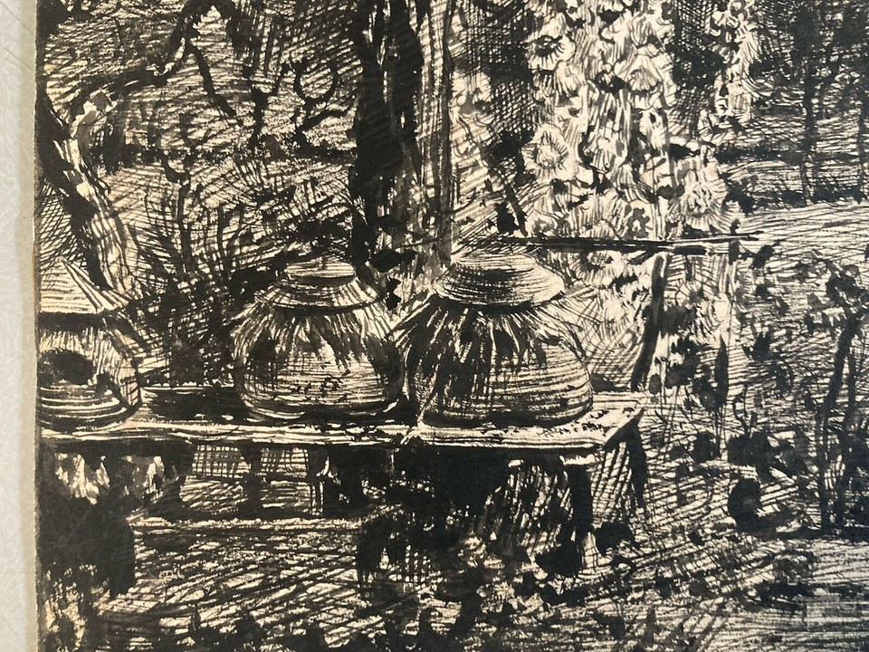 Very Nice Drawing Ink 1880 Per Cecil Gordon Lawson The Minister’S ...