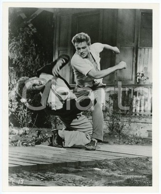 1955 EAST OF EDEN James DEAN Richard DAVALOS Movie by Elia KAZAN Photo ...