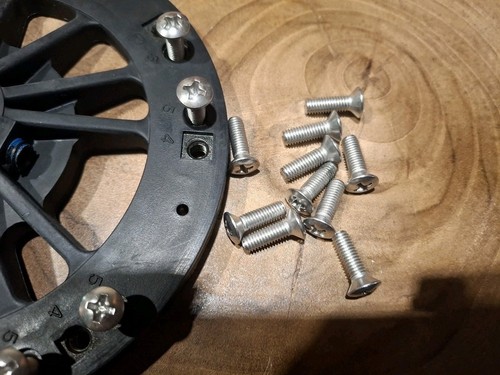 New Screw 10 Pack Emerson Fanimation Rubber Flywheel Used On Casablanca ...