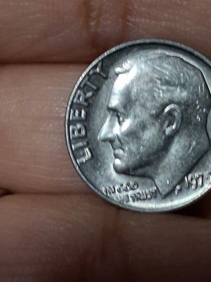 1975 Roosevelt Dime .. No Mint Mark .. Multiple Error Coin .. !! | eBay