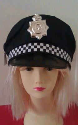 English cop cap/British Police hat / cap, Costume/ Party | eBay Australia