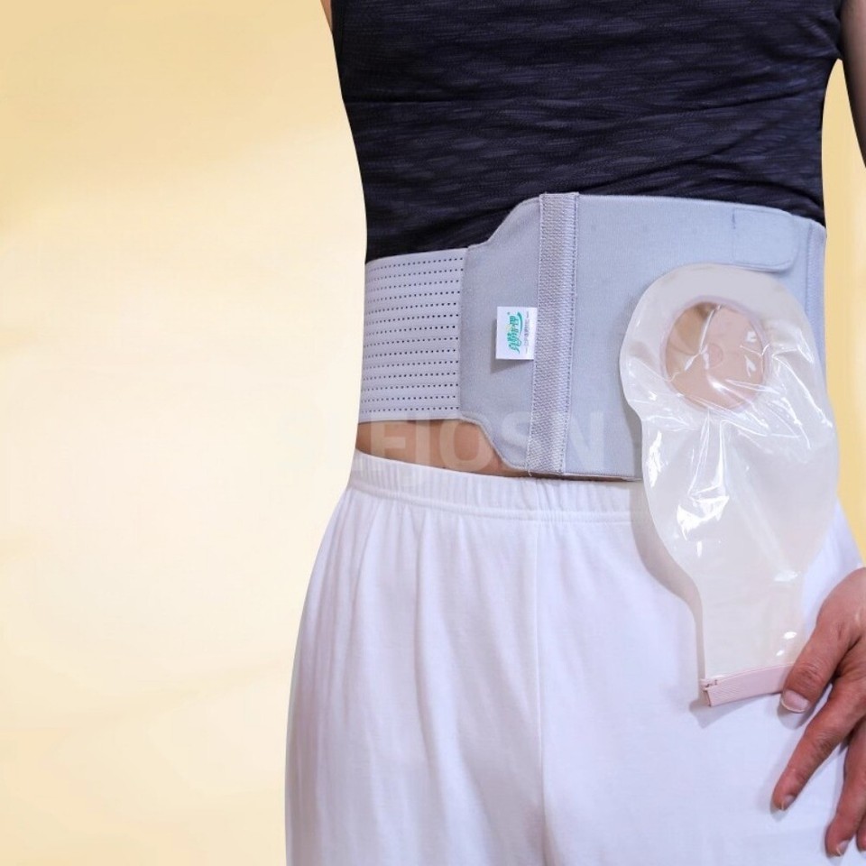 Ostomy Support Belt Adjustable Stoma Support Belt Ileostomy Colostomy ...