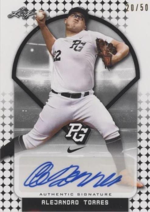 2018 Leaf Perfect Game National Showcase - Autographs Alejandro Torres ...
