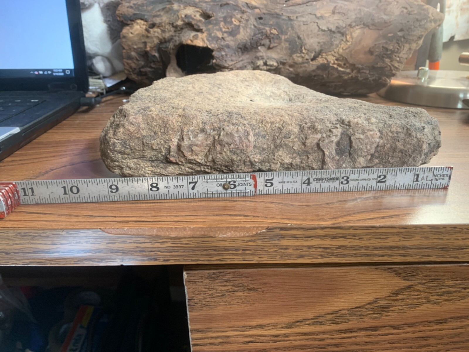 Native American Indian Nutting Grinding Pitted Cup/Nutting Stone ...