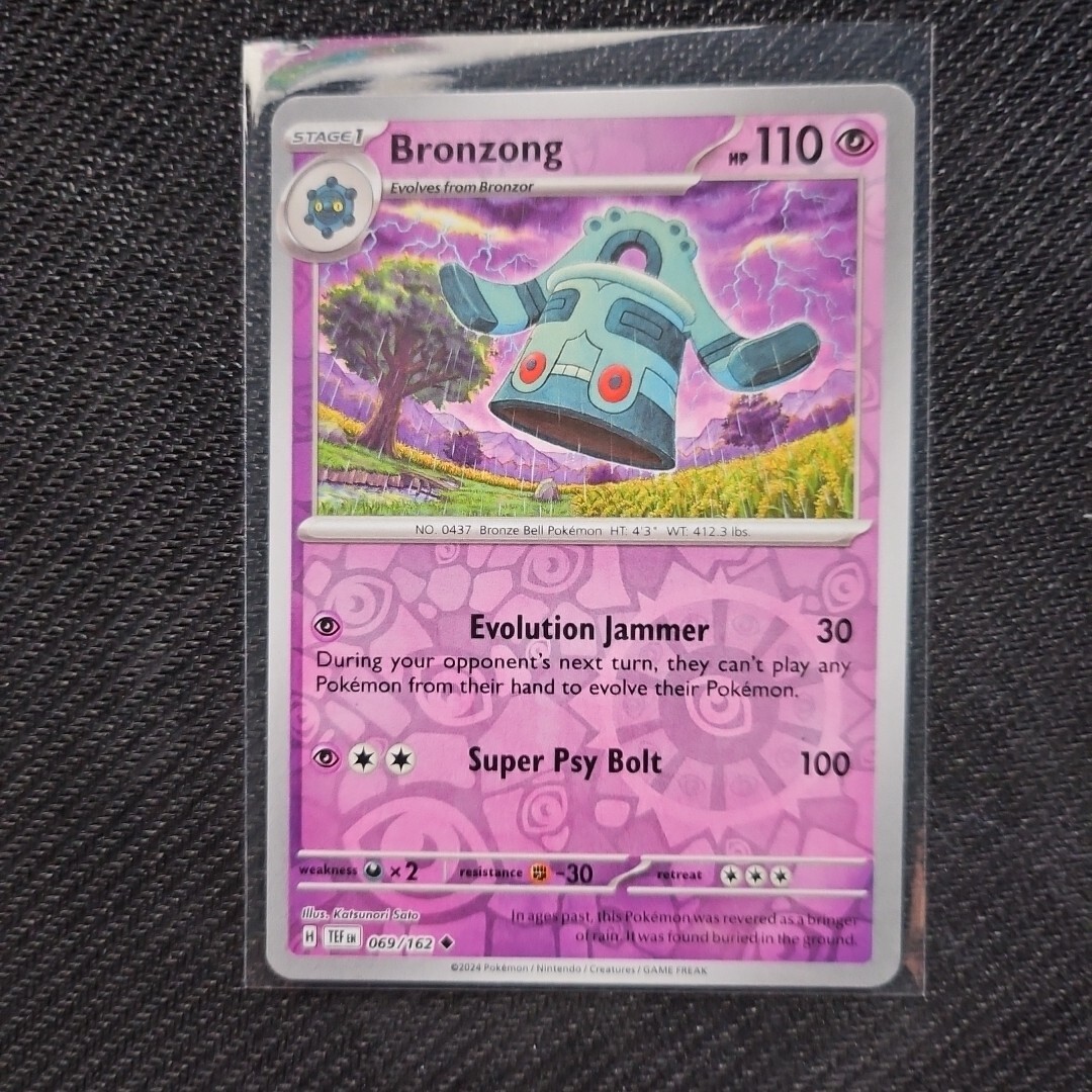Pokemon - Bronzong - 069/162 - Reverse Holo - Temporal Forces - NM/M | eBay