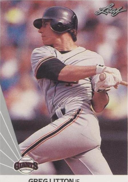 1990 Leaf - Greg Litton #331 for sale online | eBay
