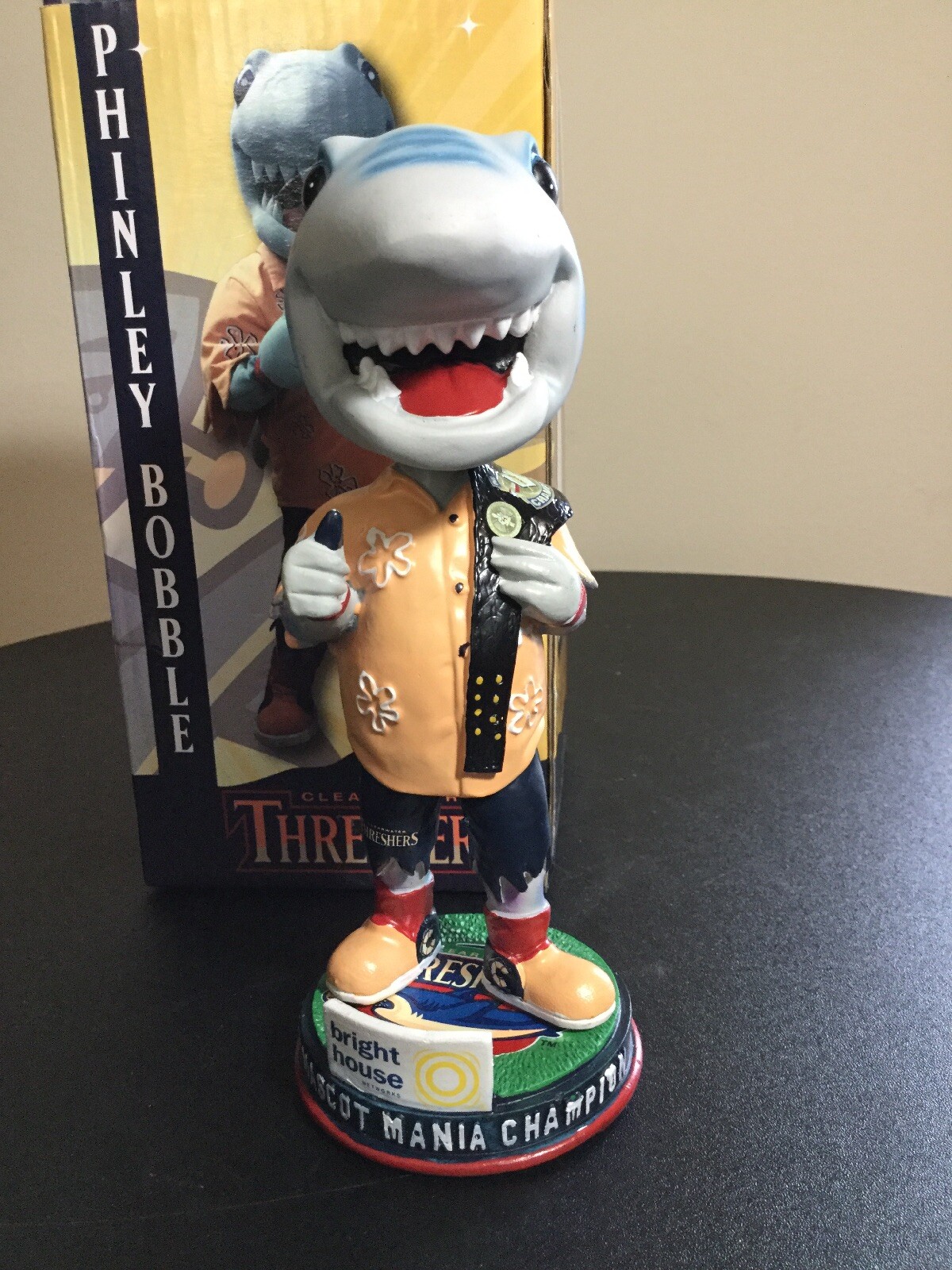 2014 Clearwater Threshers Mascot PHINLEY Bobble Head Milb | eBay